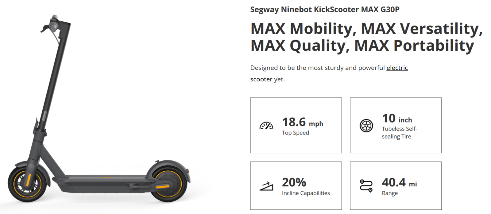 Segway Ninebot MAX G30P review – Golden State Chronicle